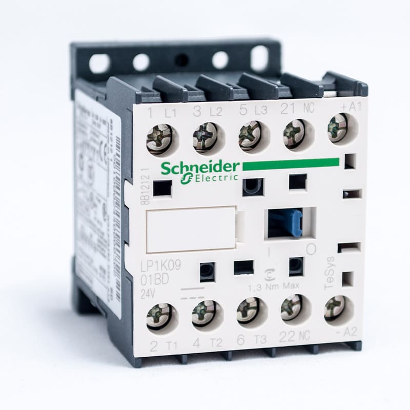 Mini contactor 24V – 9A – CC | Automaticsa.cl