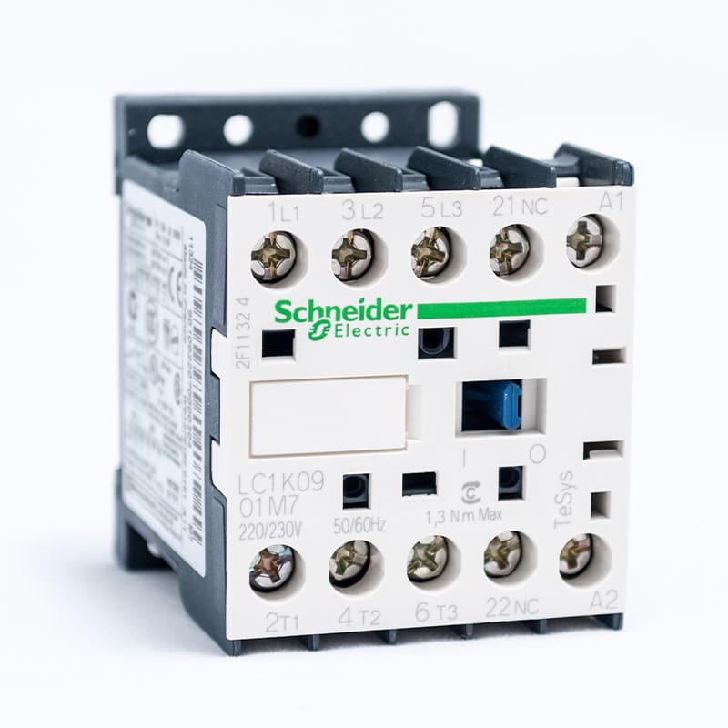 Mini contactor 220V – 9A – CA | Automaticsa.cl